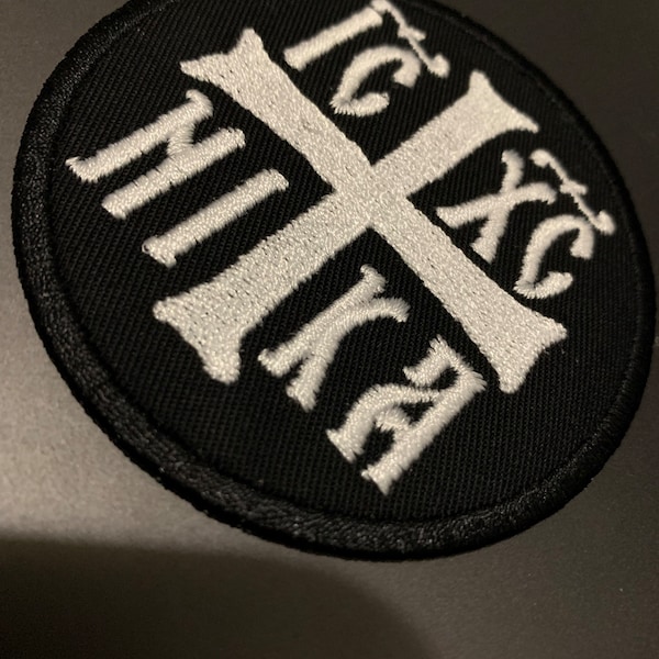Christogram IC XC NIKA Jesus Christ is Orthodox Embroidered Patch - Etsy