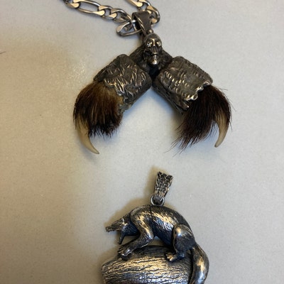 Wolf Tooth Necklace Wolf Teeth Wolf Fang Necklace Wolf - Etsy