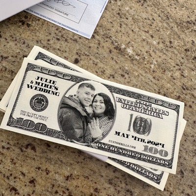 Prop Custom Fake Money Cash Bills Play Bachelorette Party Birthday ...