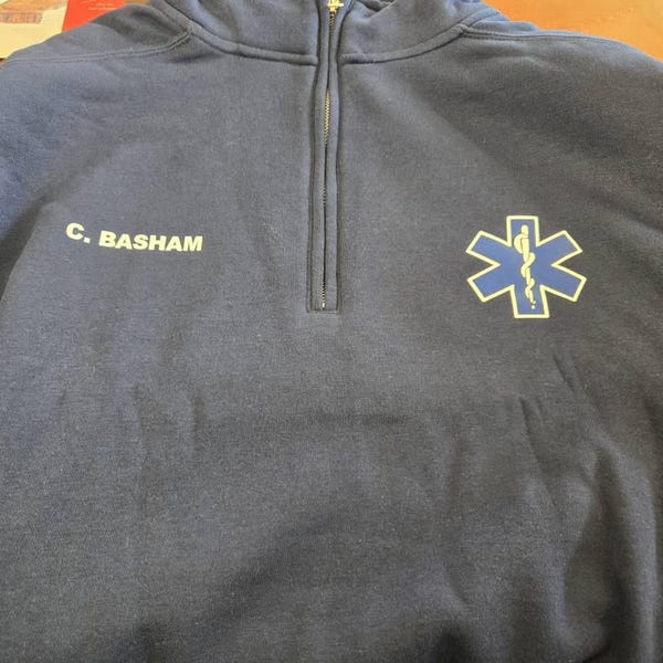 Personalized EMS EMT - "stars and Stripes" With Custom Name or Dept - Etsy