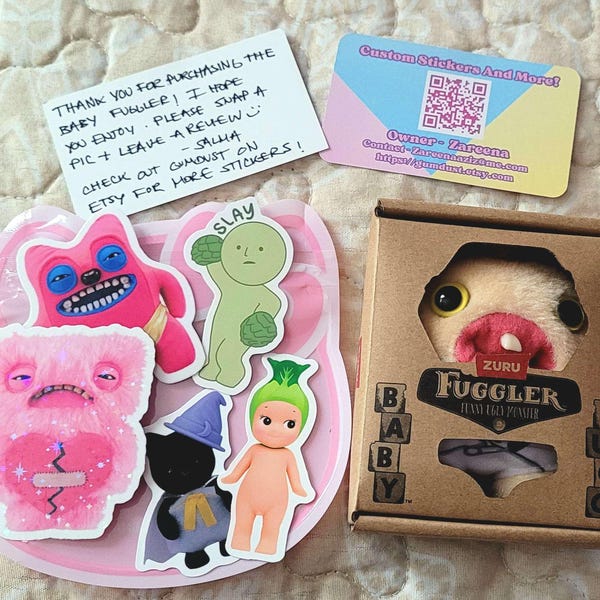 Unique Plushie| Fuggler | Gold Fuggler Edition | Grump Grumps - Etsy