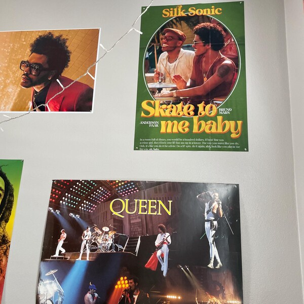 Silk Sonic Poster Rap Poster, Hip-hop Poster - Etsy