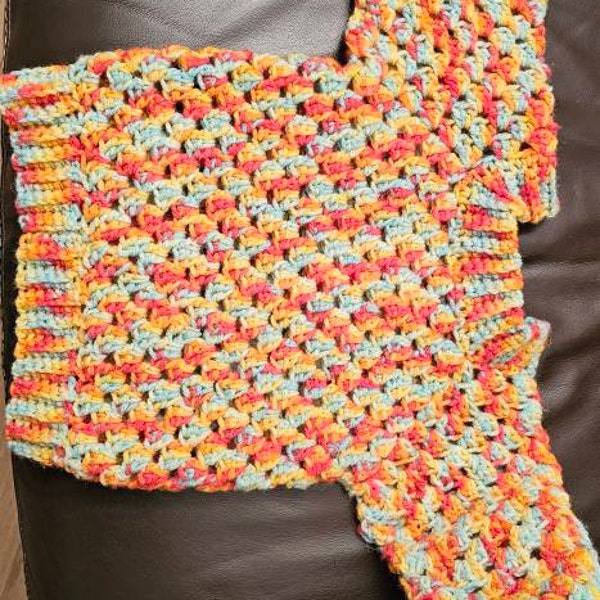 Crochet Pattern for Snowflake Bobble Stitch Blanket by Craftypum Paper ...