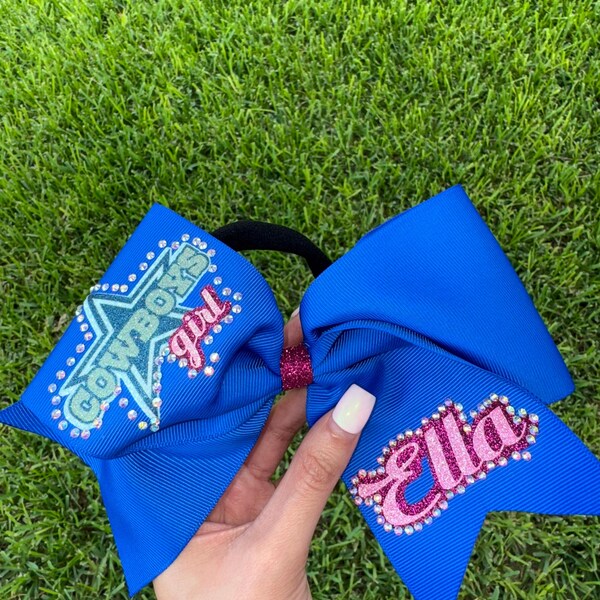 Carousel Horse Cheer Bow, Choose Colors Add Personalized Name, Party ...