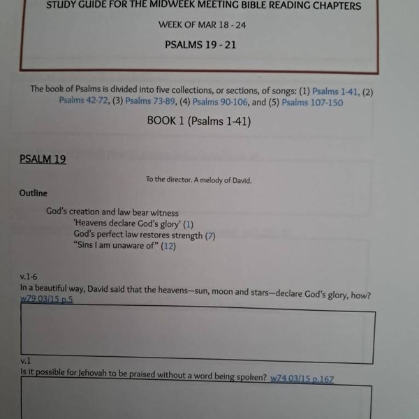 2024 JW Spiritual Routine Habit Tracker Spiritual Routine Printable ...