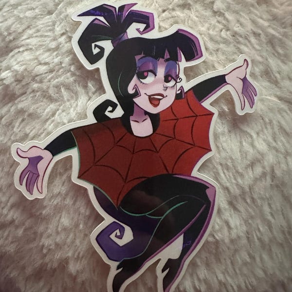 Beetlejuice and Lydia - Vinyl Stickers - Etsy