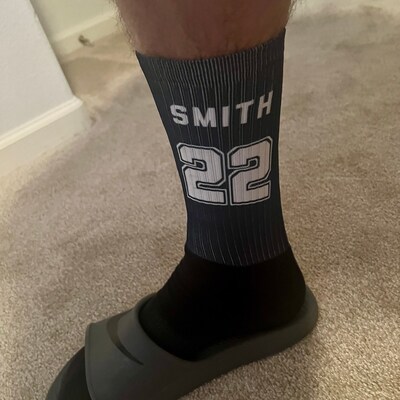 Joe Burrow Socks Premium Nfl Socks Bengals Football Socks Cincinnati ...