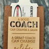 Gymnastics Gift Card Holder, Gymnastics Coach Gift, Gymnastic Coach ...