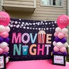 Movie Party Signs Instant Download Pink Movie Party Signs Movie ...