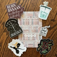 ACOTAR Bookish Sticker Sheet A Court of Thorns and Roses Waterproof ...