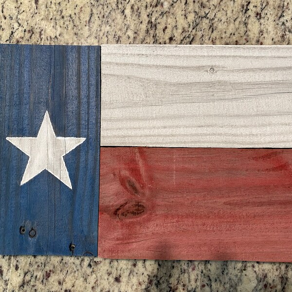 Rustic Wooden Texas Flag - Etsy