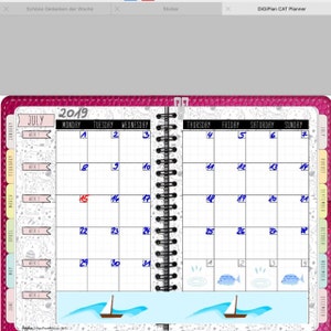 Monkey Planner Stickers Printable HAPPY PLANNER Sticker | Etsy