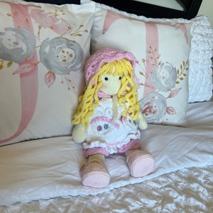 Alma Doll Amigurumi Crochet Pattern, Deer Included, PDF. / English and ...