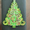 Christmas Tree 3D Zentangle Svg Files, Multilayer Panel for Laser ...