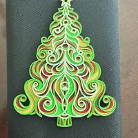 Christmas Tree 3D Zentangle Svg Files | Papercut for Cricut, CNC, Laser ...