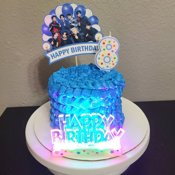 ATEEZ Cake Topper, Ateez Centerpieces, Ateez Party Decor, Ateez Party ...