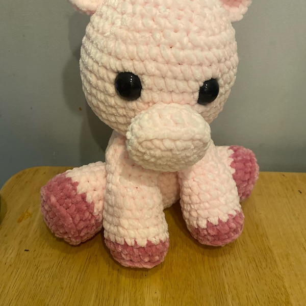 Piper the Sitting Pig - CROCHET PATTERN - Etsy