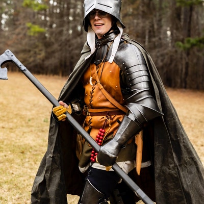 Waxed Canvas Hooded Cloak - Etsy