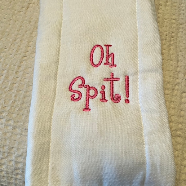 Cloth Diaper Burp Cloth Embroidered Burp Cloth Sayings Baby Shower Burp ...