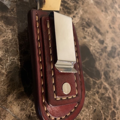 Custom Leather Sheath for Buck 112 Ranger, Buck Custom Leather Sheath ...