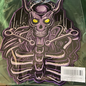 Susanoo Sasuke Skull Patch, Manga Anime, Large Embroidered Skeleton ...