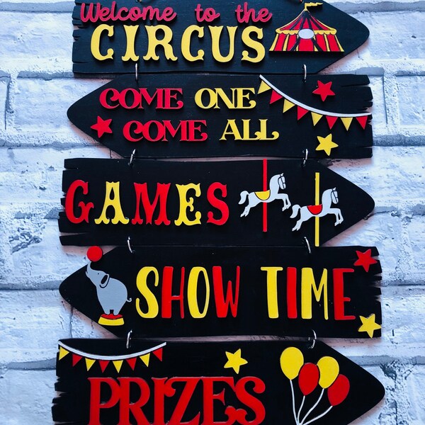 Blank Craft Kit Laser Cut Wooden MDF Direction Sign Theme Room Sign ...