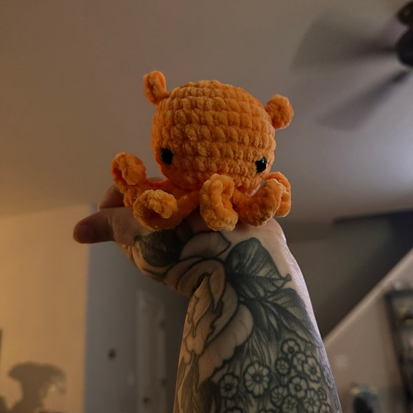 Flapjack the Dumbo Octopus Amigurumi Pattern, No Sew Crochet Dumbo ...
