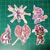 Final Fantasy 16 Pixel Art Stickers Clive Rosfield Jill Warrick Joshua ...