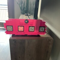 Mini QR Code Display Sign - Etsy