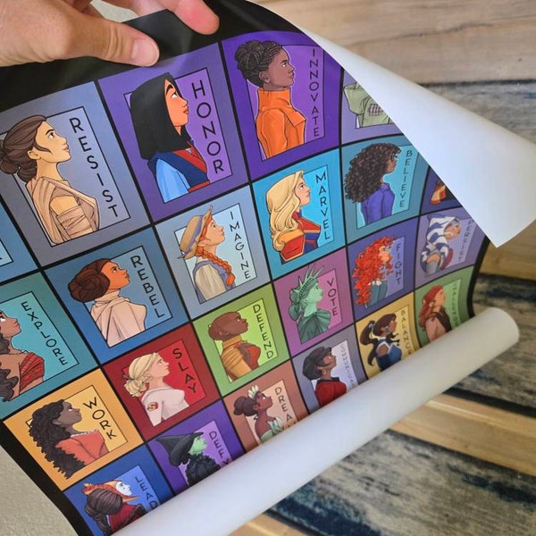 She Series Collage - Special Pop Culture Edition Poster - Etsy