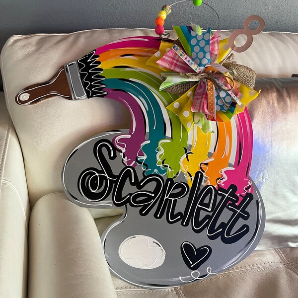 Welcome to Art Class | Art Teacher Door Hanger | Classroom Decor ...