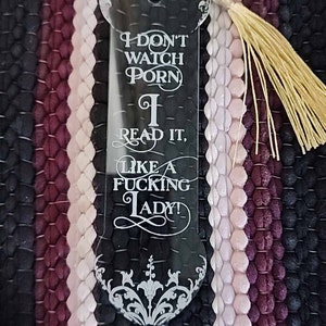 Smut Bookmark Funny Bookmark Book Accessory Bookish Gift Spicy Bookmark ...