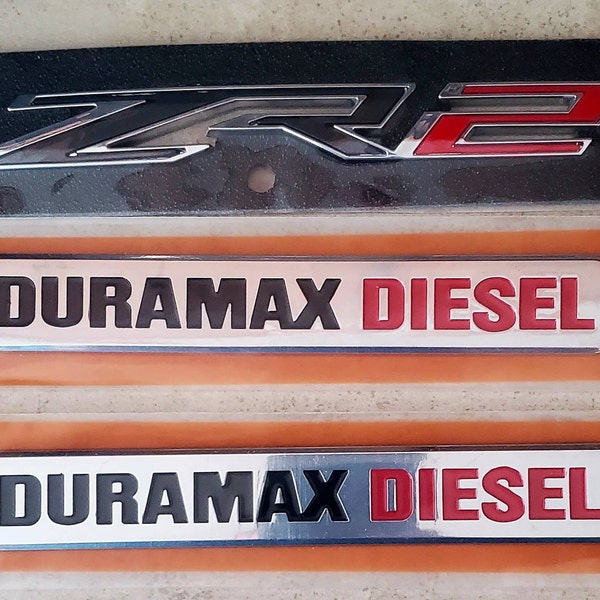 2021+ Chevy Tahoe Redline Front Side Door Vehicle Nameplate Emblem ...