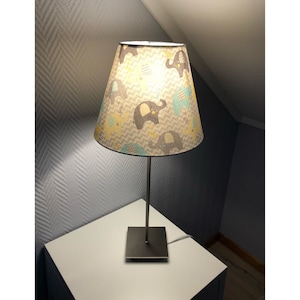 Elephant Lamp Shade. 5 Color Schemes Available Nursery. Baby. Shades ...
