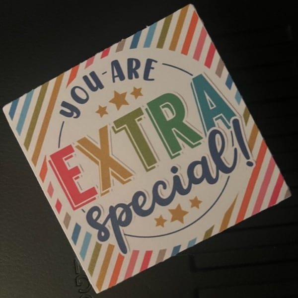 You Are EXTRA Special Gift Tag, Chewing Gum Favor, Mint Favor Tag ...