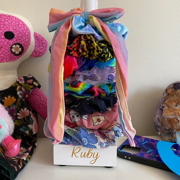 Scrunchie Stand, Scrunchie Holder, Scrunchie Storage, Hair Ties, Hair ...