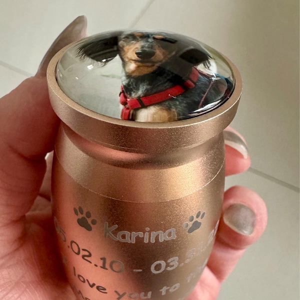 Personalized Hourglass Timer for Human Ashes, Customization Memorial ...
