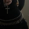 Bullet Belt,punk Belt,gothic Belt,heavy Metal Bullet Belt,punk Fashion ...