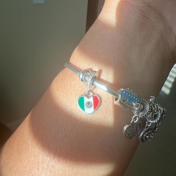 Pandora Mexico Flag Exclusive Charm | Authentic Pandora Charm for ...