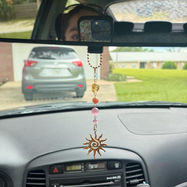 Pearl Car Charm. Freshwater Pearl. Enchanting and Unique Car Accessory ...