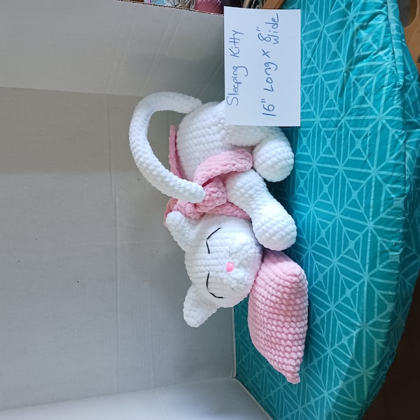 Sleeping CAT / Crochet Cat PATTERN PDF (english Terms) / Amigurumi ...