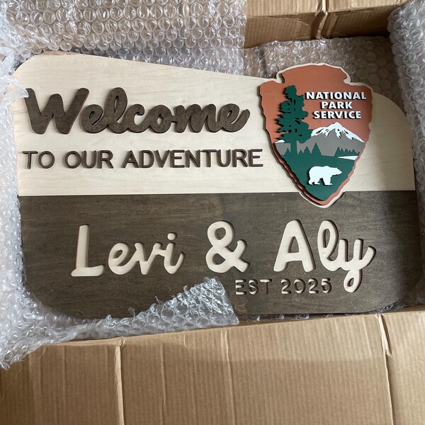 Customizable NPS Sign | National Park Service Sign | National Parks ...