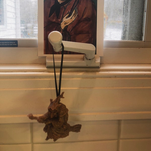 La Befana the Witch Ornament, Hand Painted Resin Sculpture |rustic ...