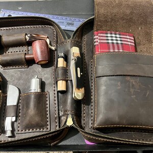 Navy Blue Leather Desk Mat Protective Leather Pad - Etsy