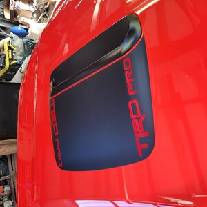 Toyota 4runner 5th Gen Hood Scoop Decal/sun Deflector Custom Letters ...