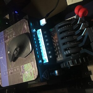 Logitech Flight Panel Under Desk Mounts - Etsy