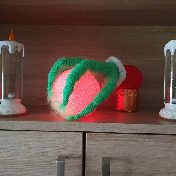 Grinch hand crochet patttern - Etsy.de