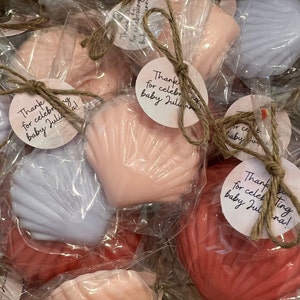 Shiny Shell Soap Favors Ocean Under the Sea Mermaid Party Gift Favors ...