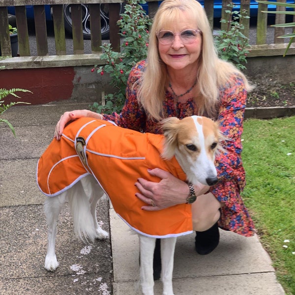 Greyhound, Lurcher & Whippet Lightweight Waterproof Rain Mac/rain ...