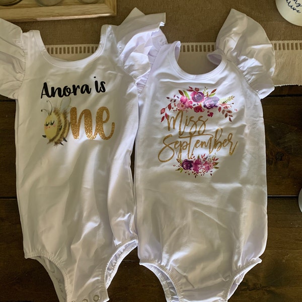 Miss September Birthday Outfit Boho Birthday Baby Girl Fall Clothes ...